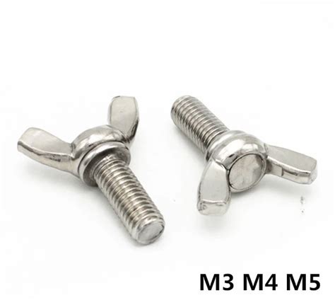 M M M Din Butterfly Bolt Wing Bolt Set Wing Nuts Claw Screw