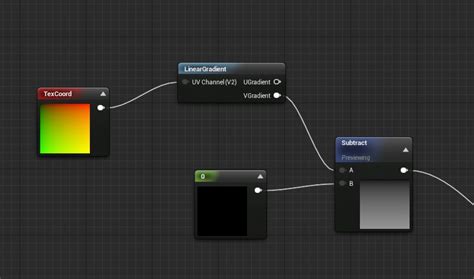 unreal material basic gradient polycount forum basic material tutorial