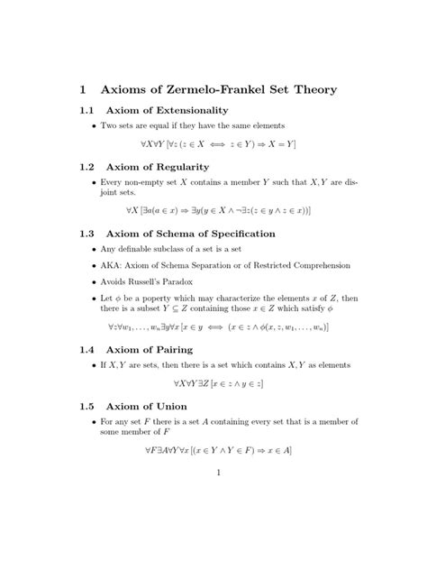 1 axioms of zermelo frankel set theory pdf deductive reasoning syntax logic