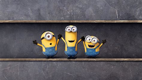 Minions Black Wallpaper