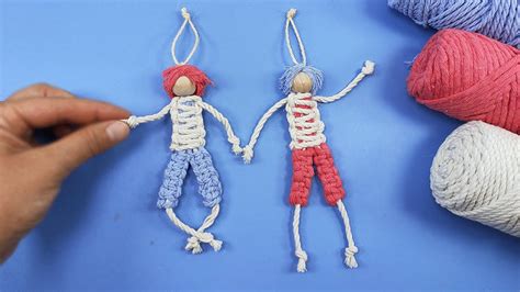 DIY MACRAME BOY DOLL How To Make A Boy Doll With Macrame YouTube