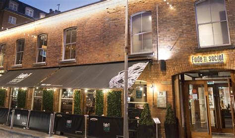 Fade Street Social Restaurant 3 Course Dinner For Two People With A