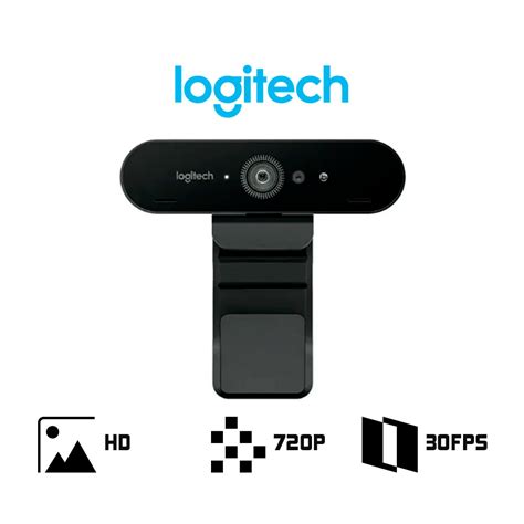 CÁMARA WEB LOGITECH BRIO 4K 90FPS COLOR NEGRO NecdigitalStore