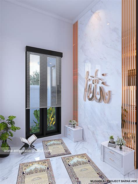 Desain Ruang Ibadah Interior Rumah Klasik 1 Lantai Bapak Ade Di Jambi