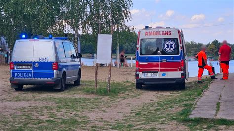 Tragedia nad jeziorem Białym Nie żyje mężczyzna który skoczył na główkę