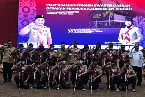 Pesan Gubernur Untuk Tim Kontingen Jamnas XI 2022 Dari Kalimantan