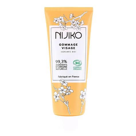 Gommage Visage Bio Peau Mixte Grasse Nijiko