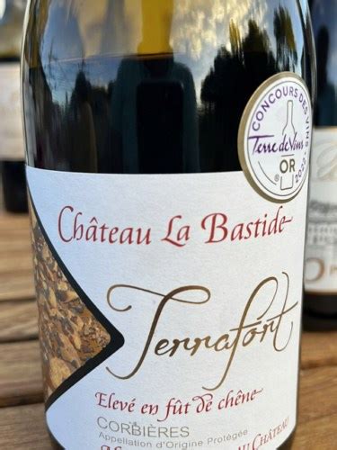 Château la Bastide Terrafort Corbières Rouge Vivino US