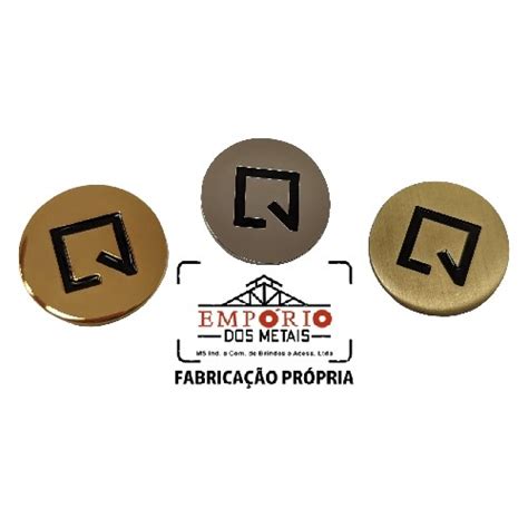 PIN LOGO EM RELEVO 2673 Pins em relevo Personalizados Empório