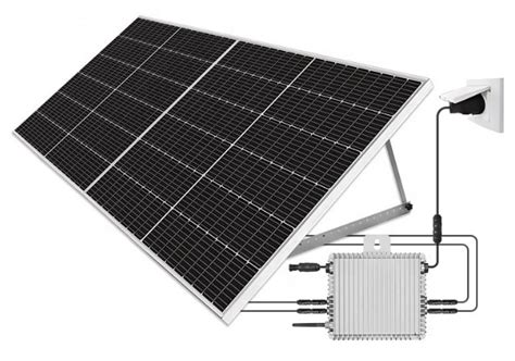 Kit Fotovoltaico 800W Plug And Play Con Inverter Deye 800W CEI012