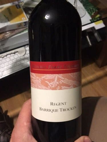 Franz Thommes Regent Trocken Vivino Australia