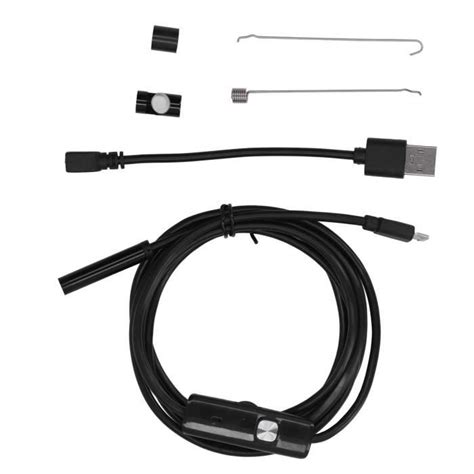 Endoscope industriel étanche IP67 YOSOO avec 6 lumières LED et caméra d