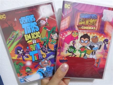 Os Jovens Titãs Em Ação Jovens Titãs Nos Cinemas Dvd Novo