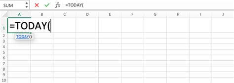today function in excel compute expert