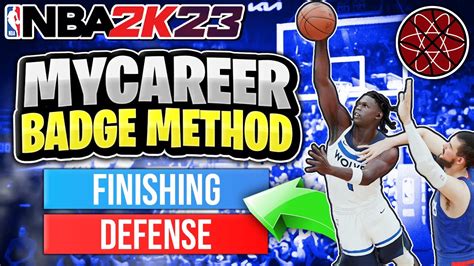 NBA 2K23 How To Get Badges FAST Best Finishing Defensive Badge