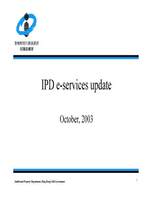 Fillable Online Ipd Gov IPD E Services Update Fax Email Print PdfFiller