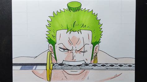 How To Draw Zoro YouTube