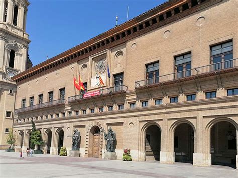 Casa Consistorial De Zaragoza Sede Del Ayuntamiento De Zaragoza