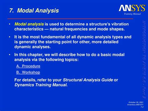 ppt modal analysis powerpoint presentation free download id 5466053