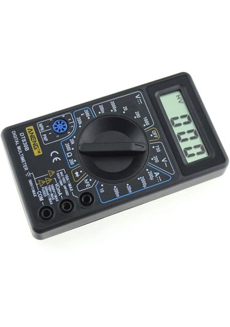 Aneng Dt830b Mini Lcd Dijital Multimetre Elektrik Voltmetre Ampermetre