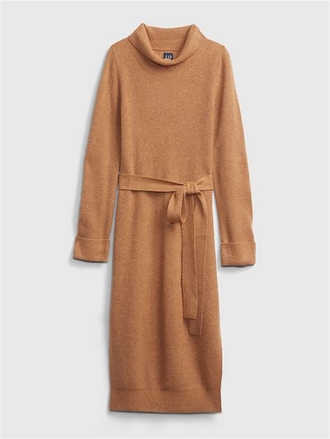 Softest Turtleneck Sweater Dress Gap