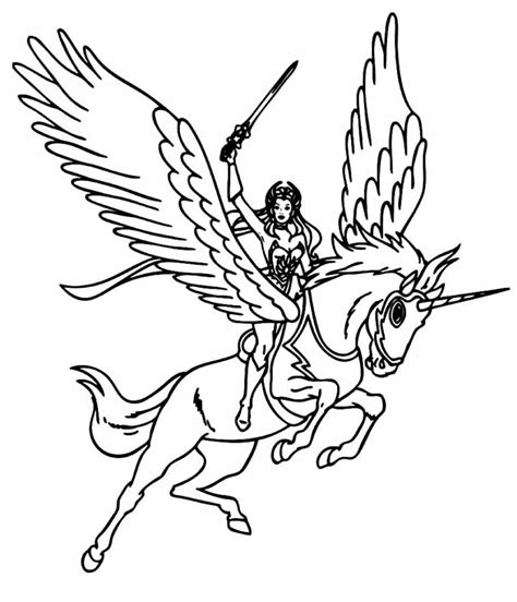 Desenhos De She Ra Para Colorir