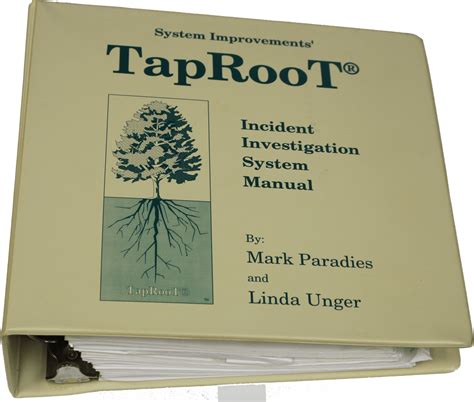 Incident Investigation System Manual TapRooT Root Cause Analysis