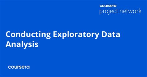 conducting exploratory data analysis