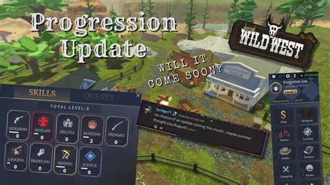 Progression Update Roblox The Wild West Tww Youtube