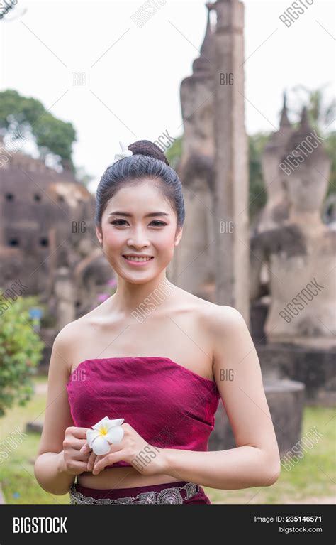 Asia Girl Wearing Image And Photo Free Trial Bigstock