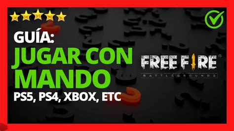 Cómo Jugar FREE FIRE con MANDO 2024 Jugar con Control Free Fire