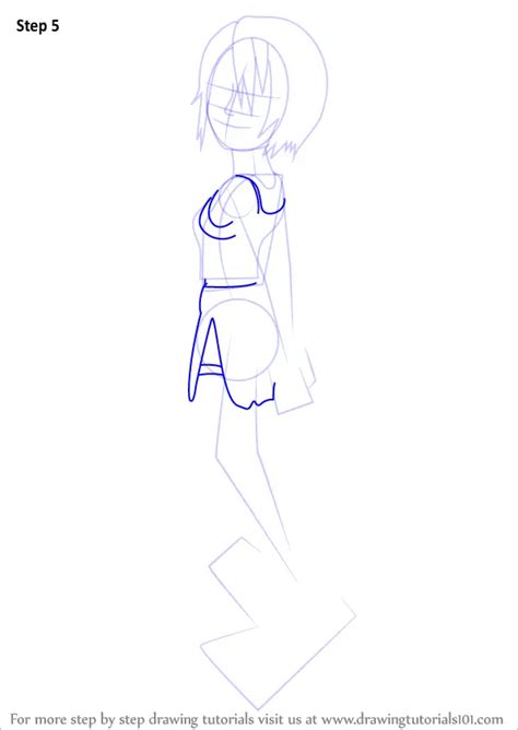 How To Draw Kairi From Kingdom Hearts Kingdom Hearts Step By Step