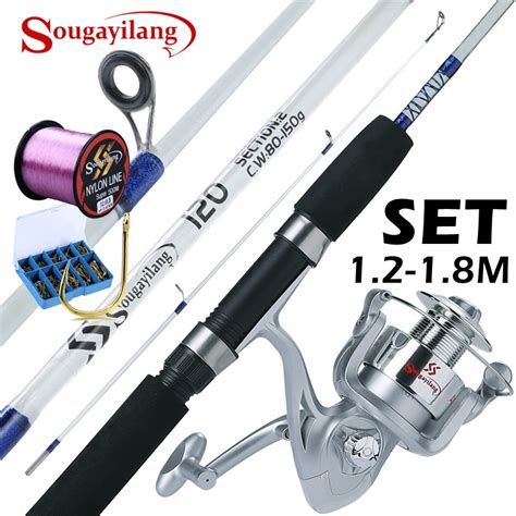 Jual Sougayilang Pancingan Set Lengkap Joran Pancing Set 1 2m 1 8m Dan