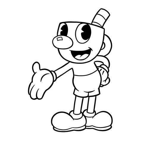 Cuphead Archives Sketchok Easy Drawing Guides