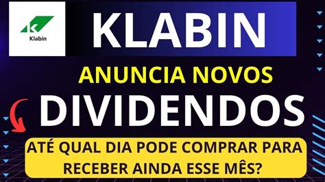 Os Novos Dividendos Da Klabin Em Descubra Quanto Voc Vai Receber