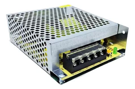 Fonte Colméia 12v 10a 120w Bivolt Estabilizada Led Câmera