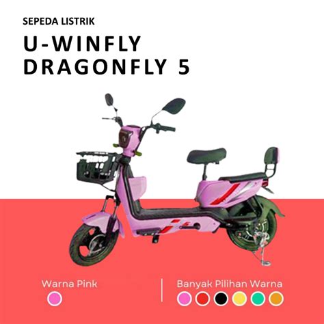 Jual Sepeda Listrik UWINFLY DF5 DragonFly 5 Moped Outdoor Aktivitas