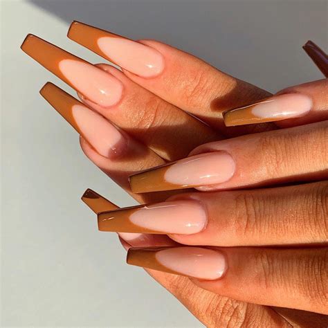 New Ways To Wear A French Manicure French Tip Nail Hot Sex Picture