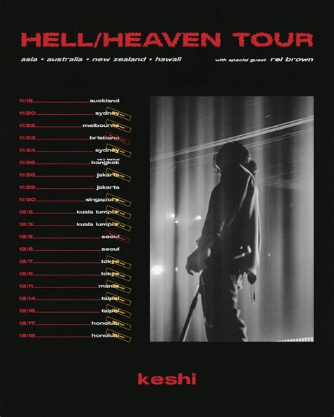 Live Nation PH On Twitter Tickets For Keshi S HELL HEAVEN Tour Manila