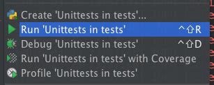 Running Python Unittest With PyCharm And Command Line Options Stack