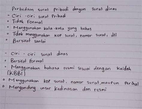 Detail Perbedaan Surat Pribadi Dan Surat Dinas Koleksi Nomer 4