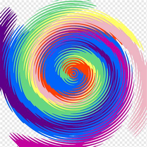 Cores Fotografia Espiral Simetria Png PNGWing