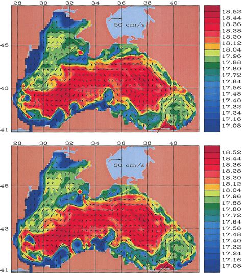 Salinity Ppt And Velocity At M Day A B C