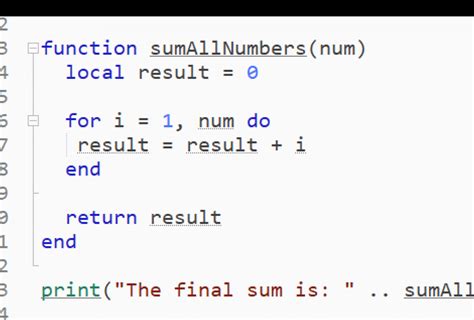Sum Of All Numbers Skillshare Student Project