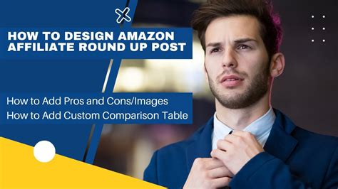 How To Add Amazon Affiliate Links Product Images And Comparison Table