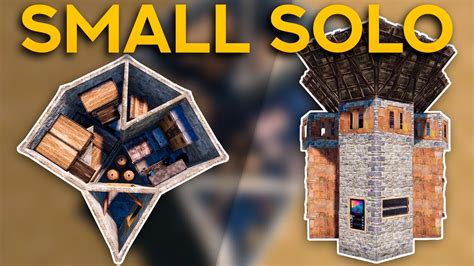 Melhor Base SMALL Solo Rust Base Design 2022 YouTube
