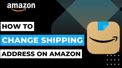 How To Change Shipping Address On Amazon After Order Youtube