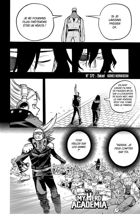 Scan My Hero Academia Chapitre 372 Naked Page 2 Sur ScanVF Net