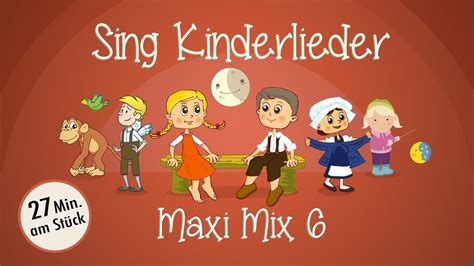 Sing Kinderlieder Maxi Mix 6 Taler Taler U V M Kinderlieder Zum