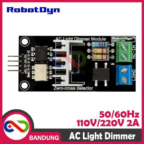 MTR 0013 ROBOTDYN AC LIGHT DIMMER 1 CHANNEL 3 3V 5V 220V 110V MODULE